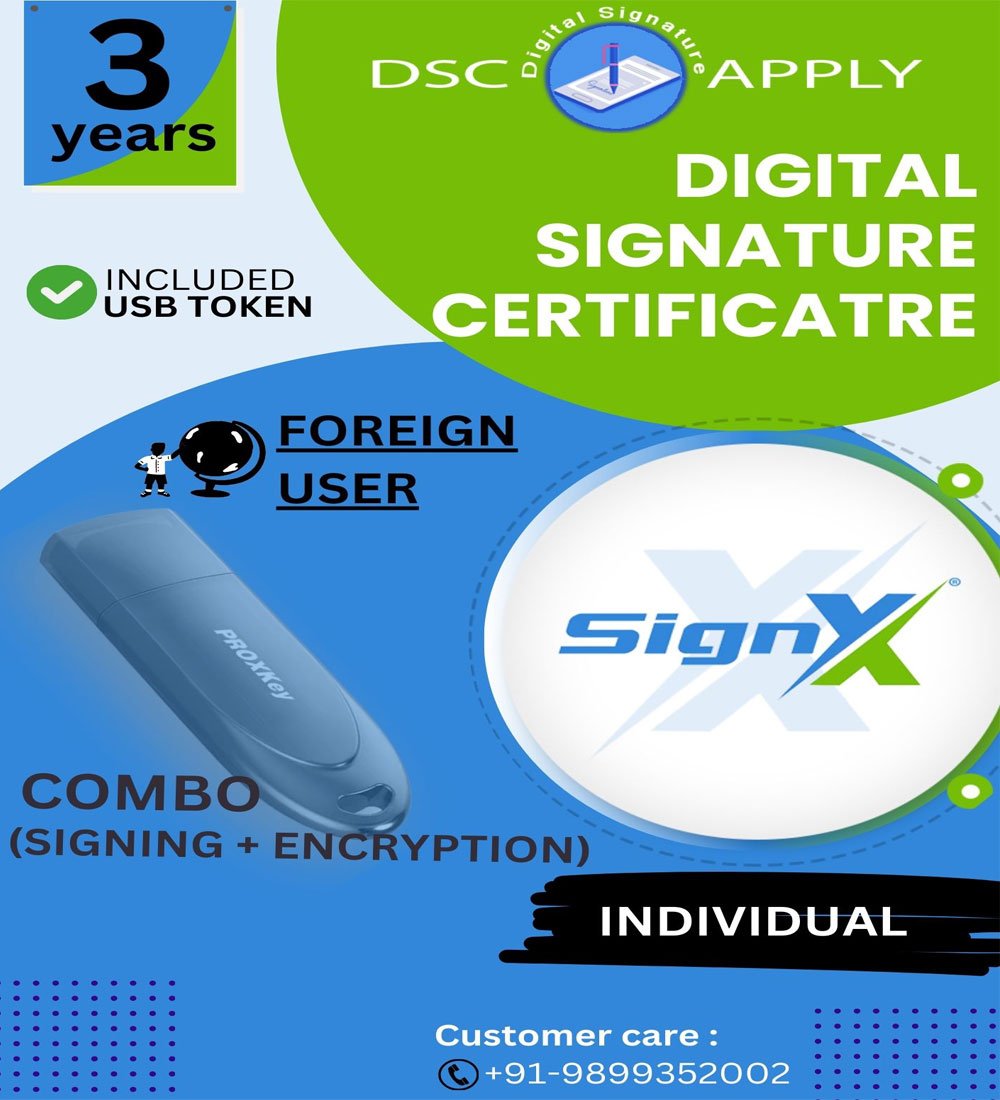SIGNX DSC – DSC Apply | Digital Signature Solutions & USB Tokens