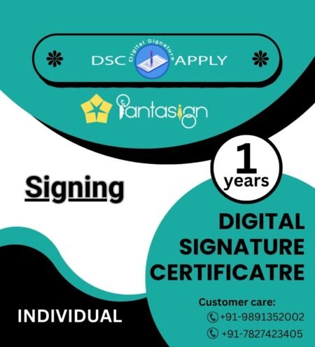 Pantasign Class 3 Combo DSC Individual Signing and Encryption For 2 ...
